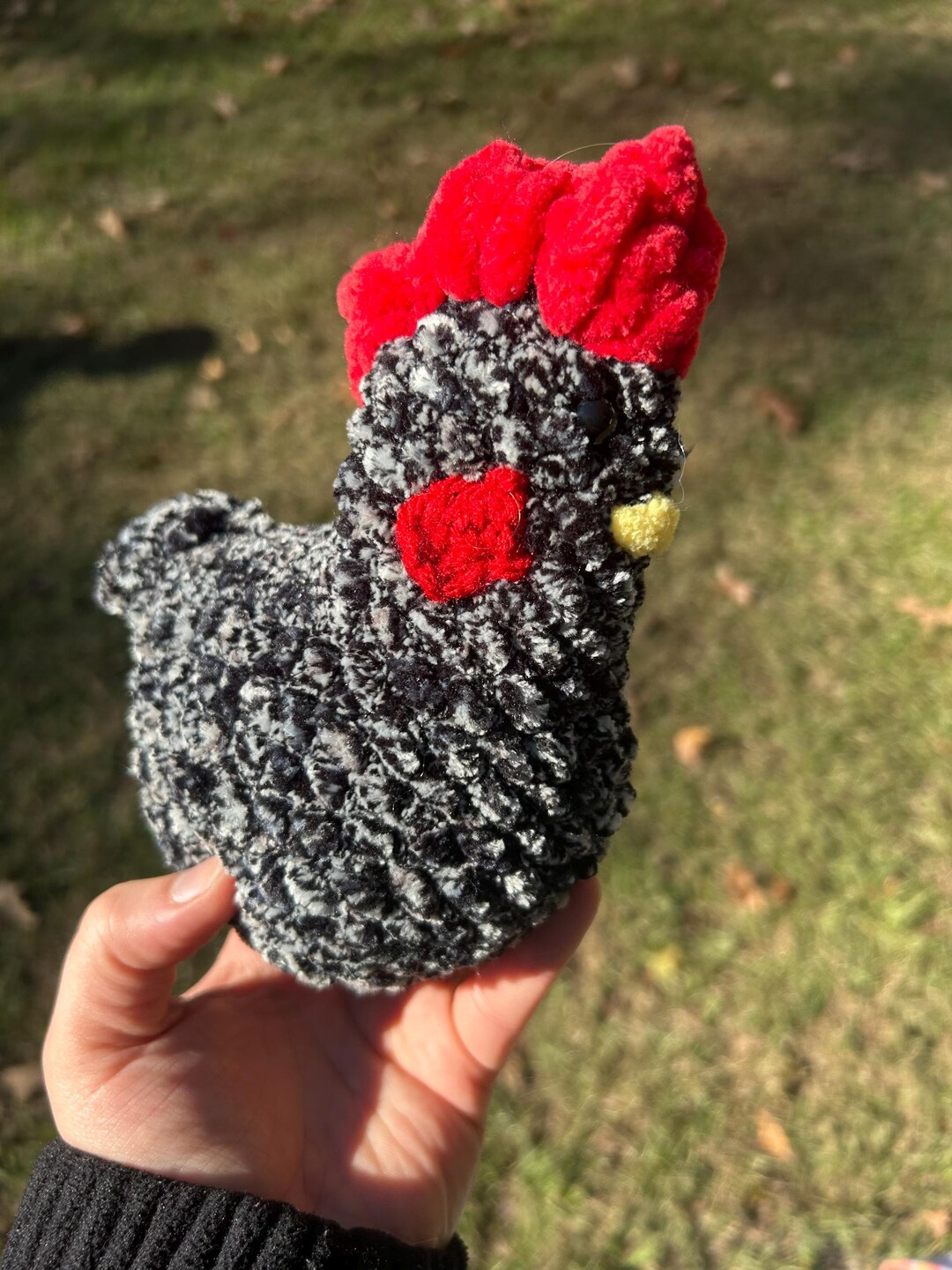 Crochet Chicken!!! Hen or Rooster! - Etsy