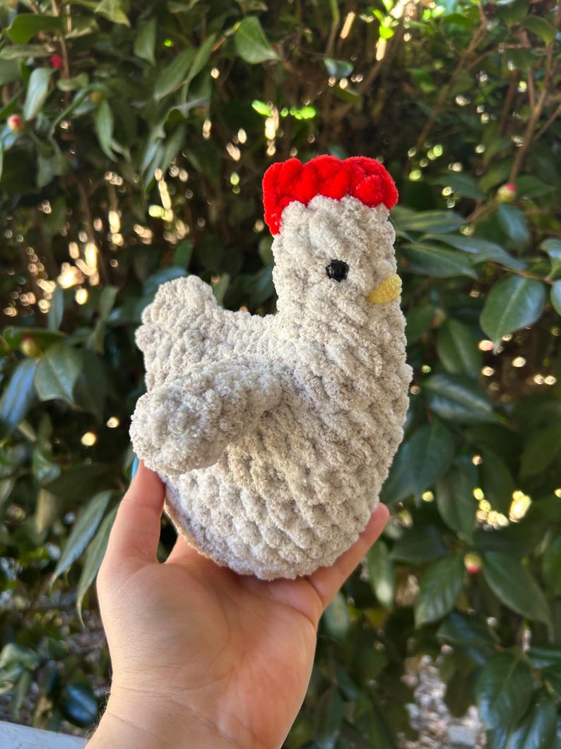 Crochet Medium Chicken!!! - Etsy