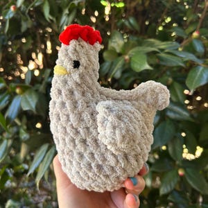 Crochet Medium Chicken!!! - Etsy