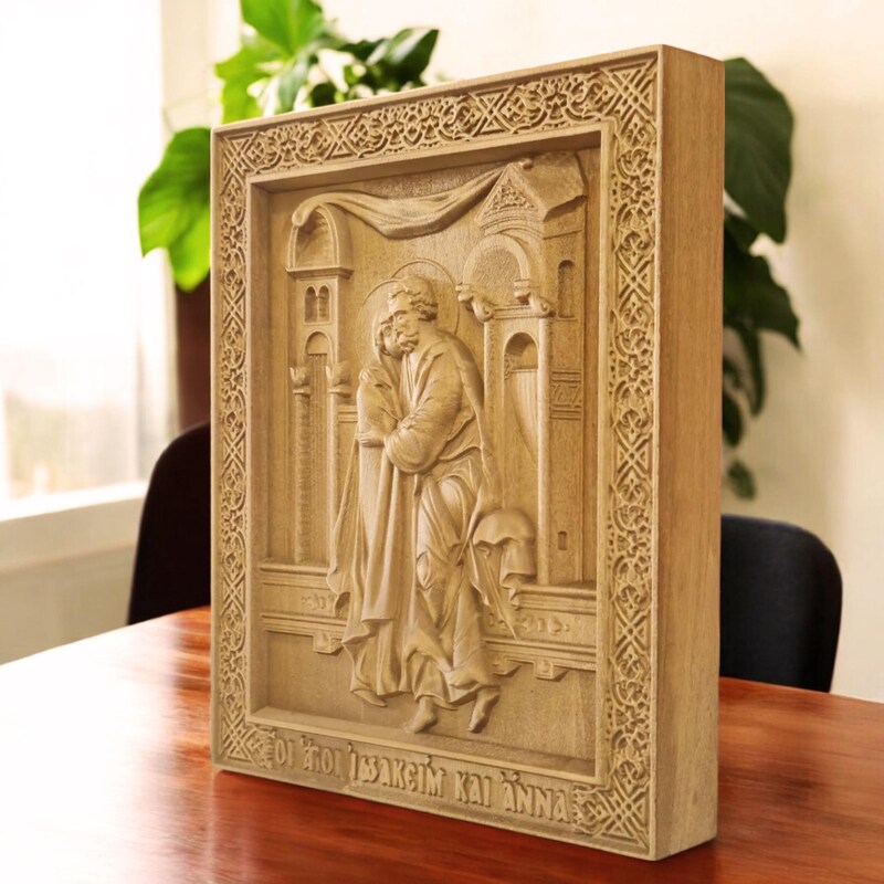 Orthodox Saint Carving - Etsy