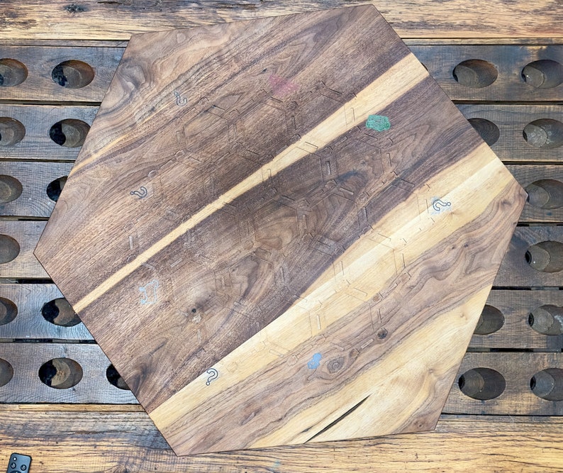 Custom Inset Settlers Game Board (wood) - Etsy