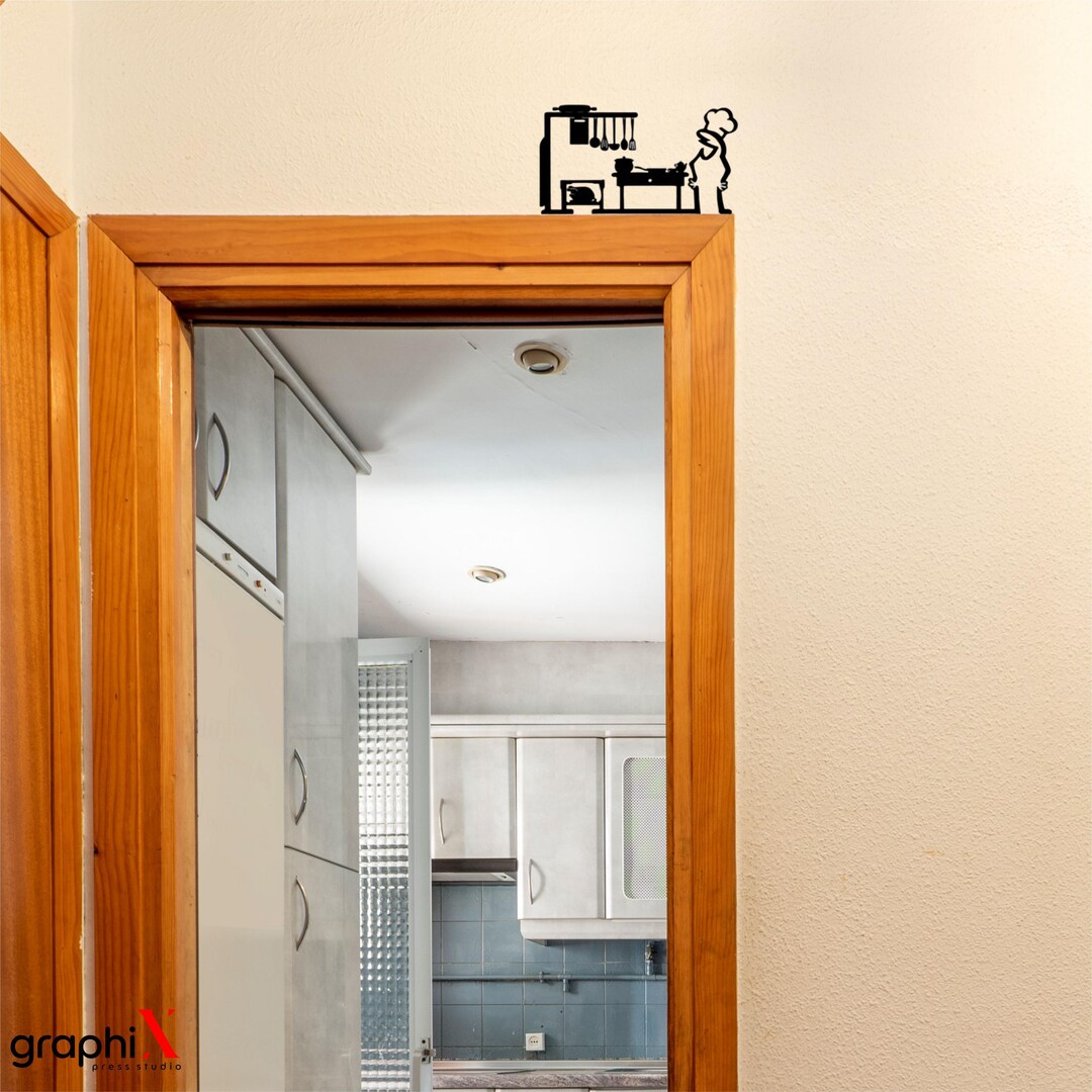 Bedroom Door Toppers Over the Door Sign Toilet Door Corner Sign Modern ...