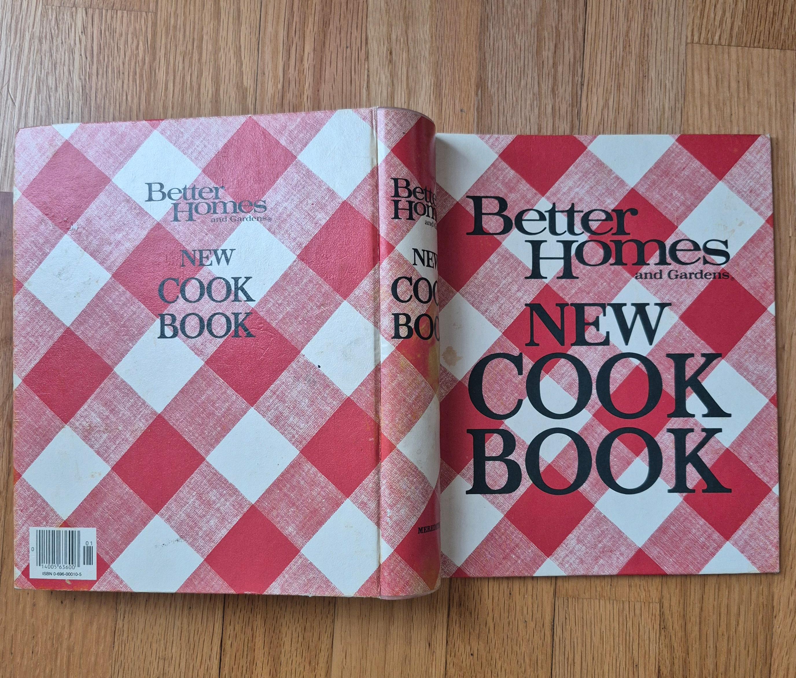 Better Homes and Gardens Cookbook Ring Bound Vintage New Cook Book ...