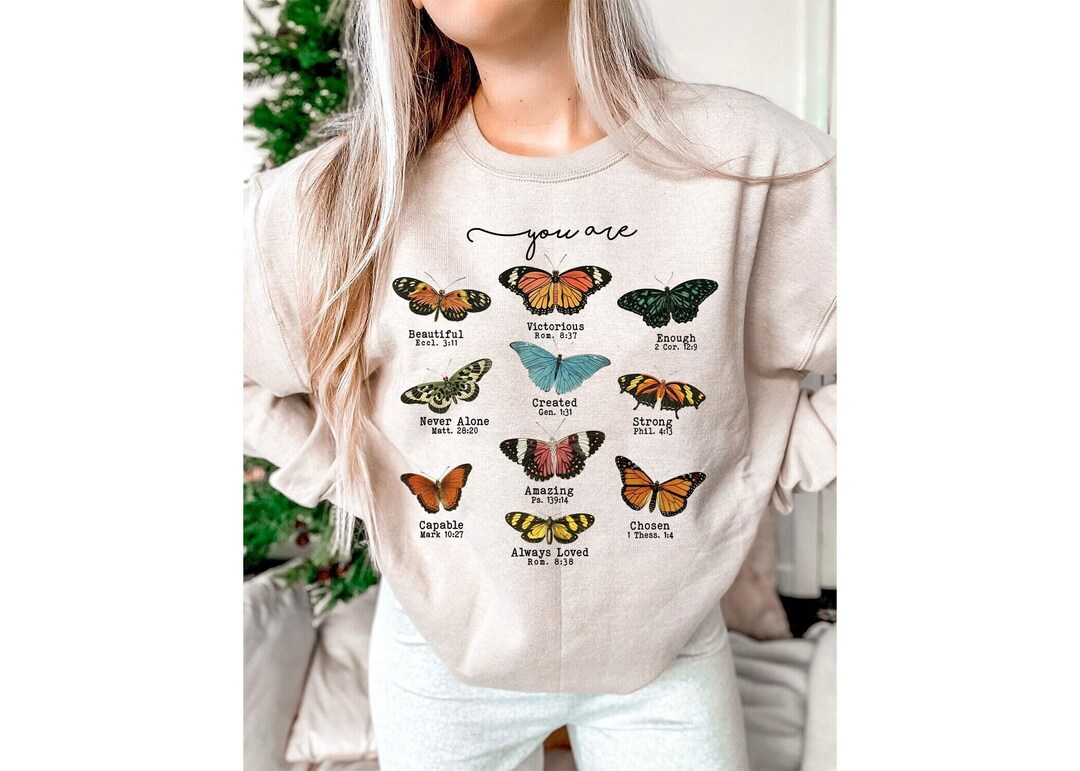 Butterfly Shirt, Moth Shirt, Cottage Core Shirt, Bug Shirt, Bible Shirt ...