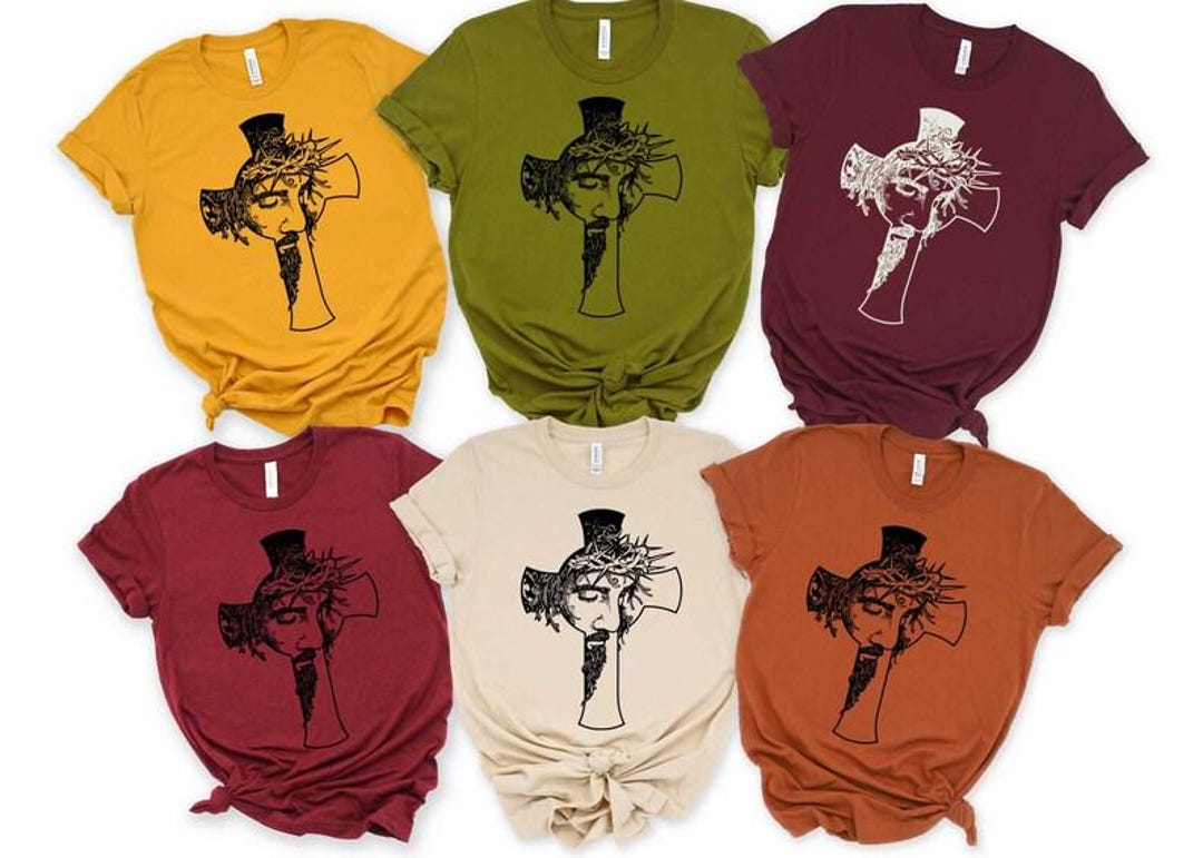 Faith Shirt, Vertical Cross, Christian Shirt, Religious Shirt, Faith ...