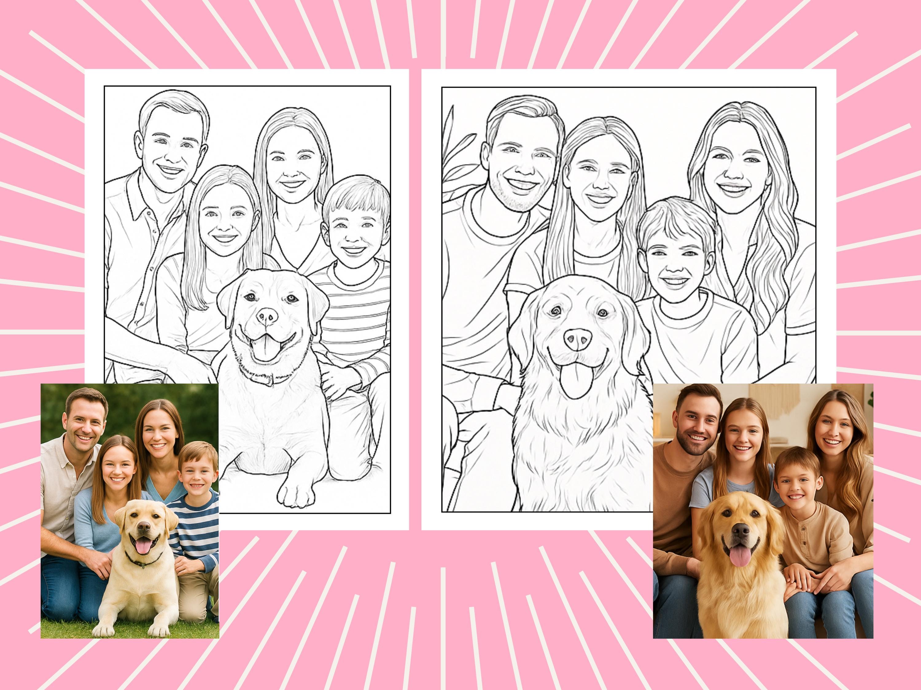 Custom Coloring Book Pages, Custom Printable Coloring Pages ...