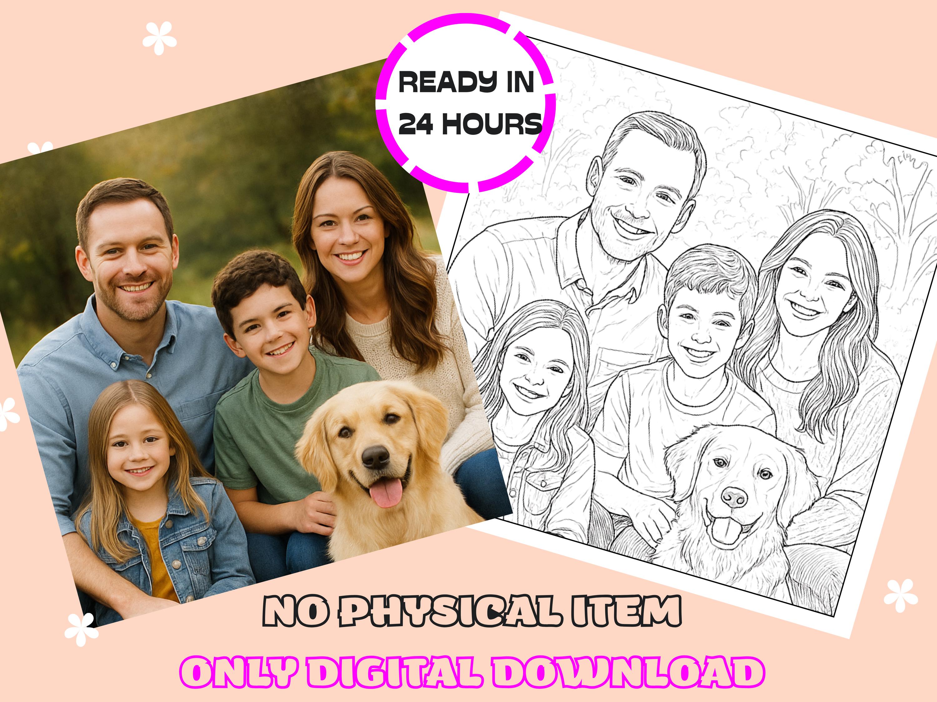 Custom Coloring Book Pages, Custom Printable Coloring Pages ...