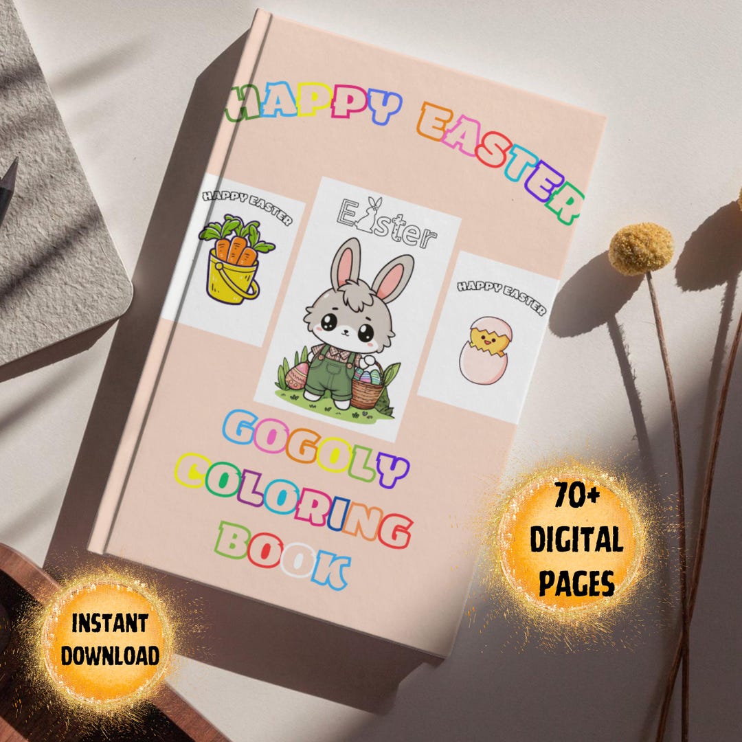 Easter Coloring Pages for Kids, Easter Bunny Coloring Books for ...