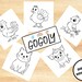20 Farm Animals Coloring Pages for Kids/ Bold and Easy Animal Coloring ...