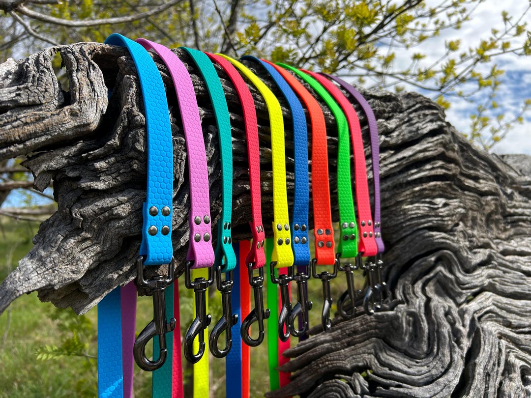 Dog Leads Leash Lead Longline Waterproof Soft Bright Strong Pet ...
