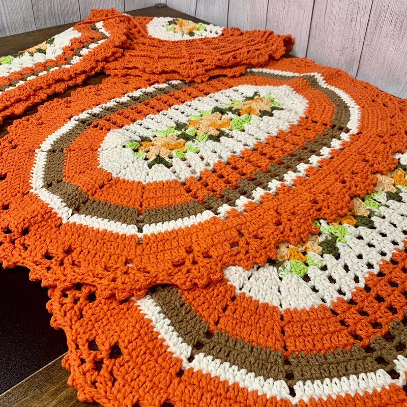 Crochet Bathroom Set - Etsy