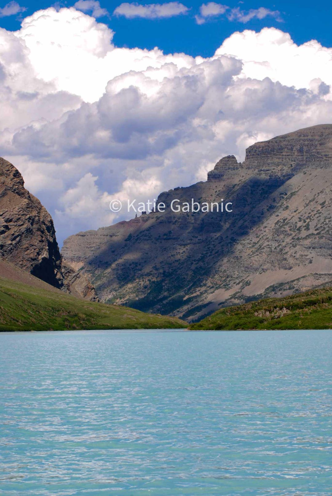 Glacier National Park Cracker Lake Hike Mountain Lake Photograph Canvas ...