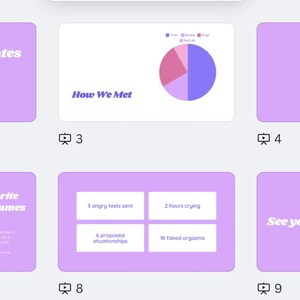 2024 Dating Wrapped Powerpoint Template -- Spotify Wrapped for Dating ...