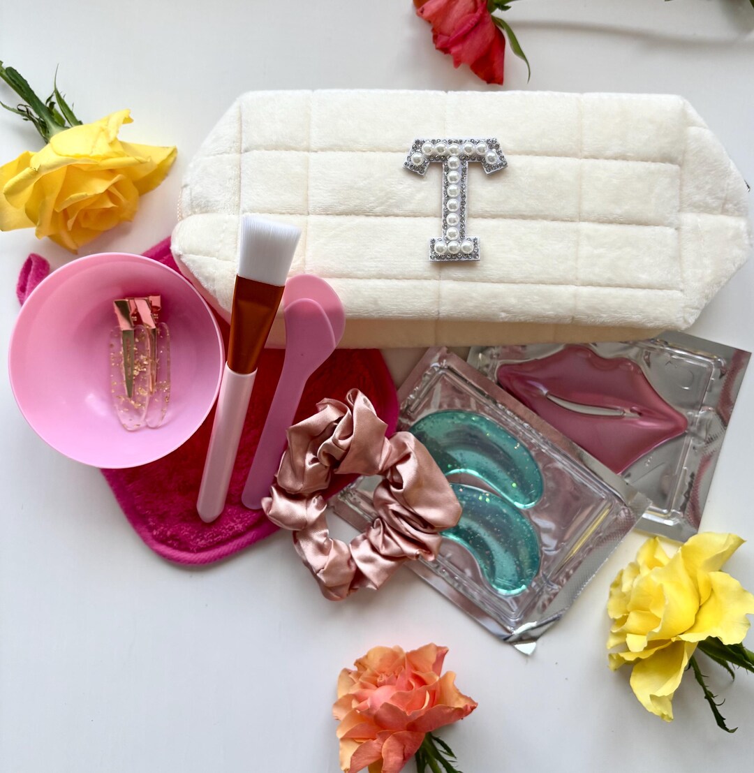 Personalised Slumber Party Favors — Girls Sleepover Spa Kit, Birthday ...