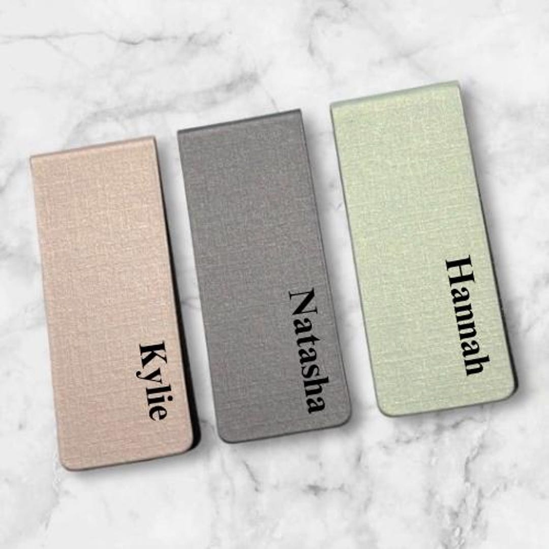 Personalised Magnetic Bookmarks — Custom Gift for Book Lovers, Page ...