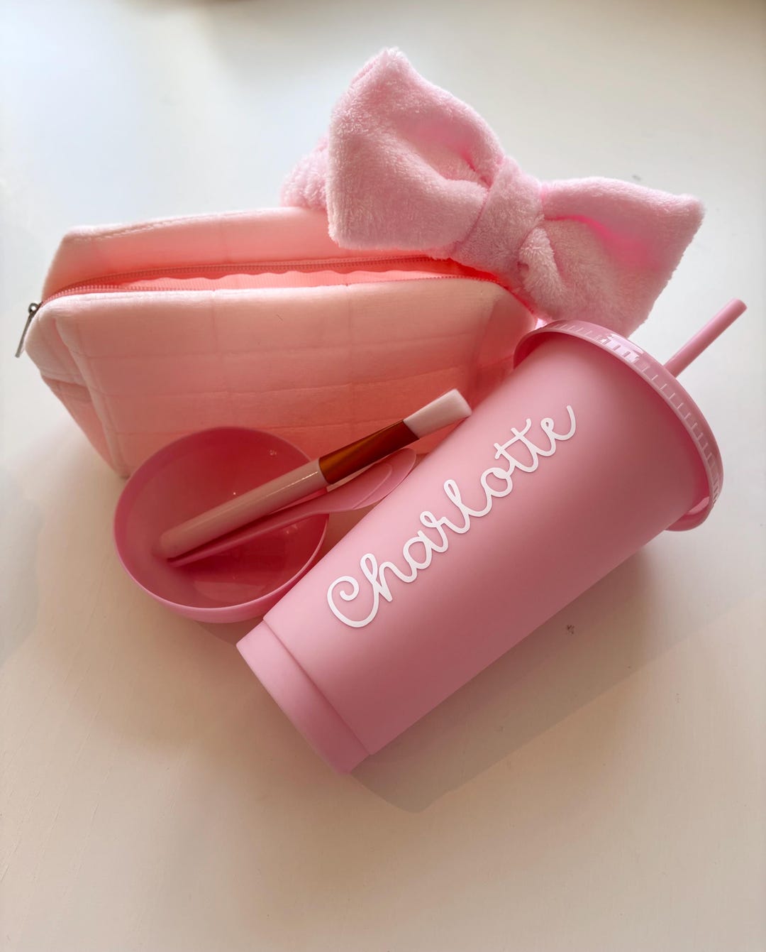 Personalised Slumber Party Favors — Girls Sleepover Spa Kit, Birthday ...