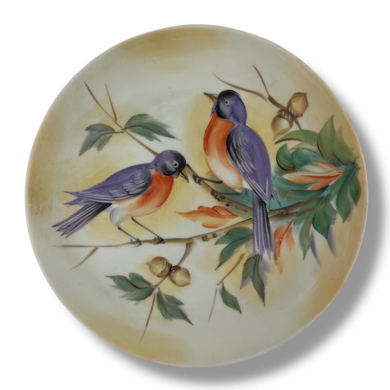 Bluebird Plate - Etsy