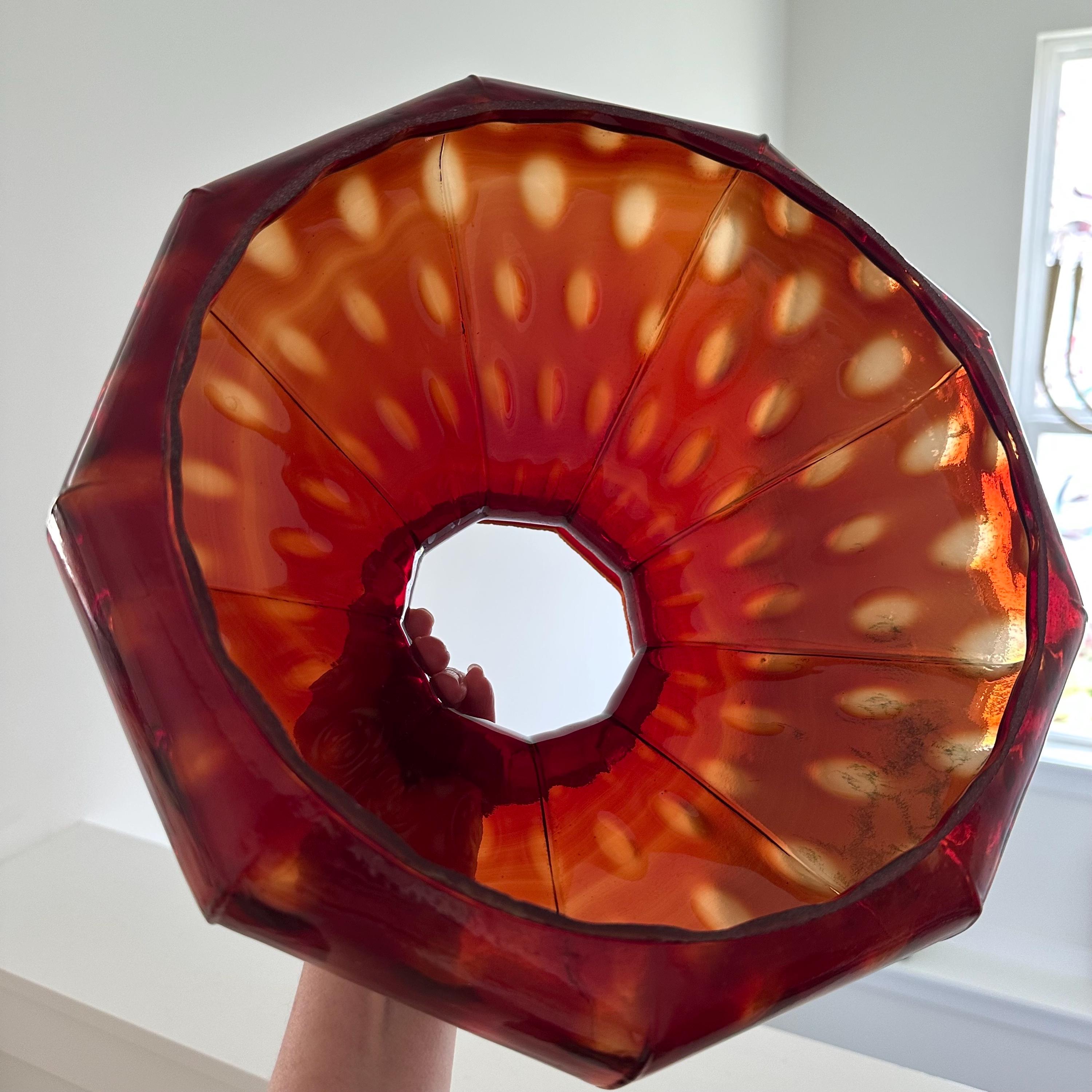 Antique RAYO Brass Oil Lamp Bubble Dot Glass Lamp Shade • Electrified ...