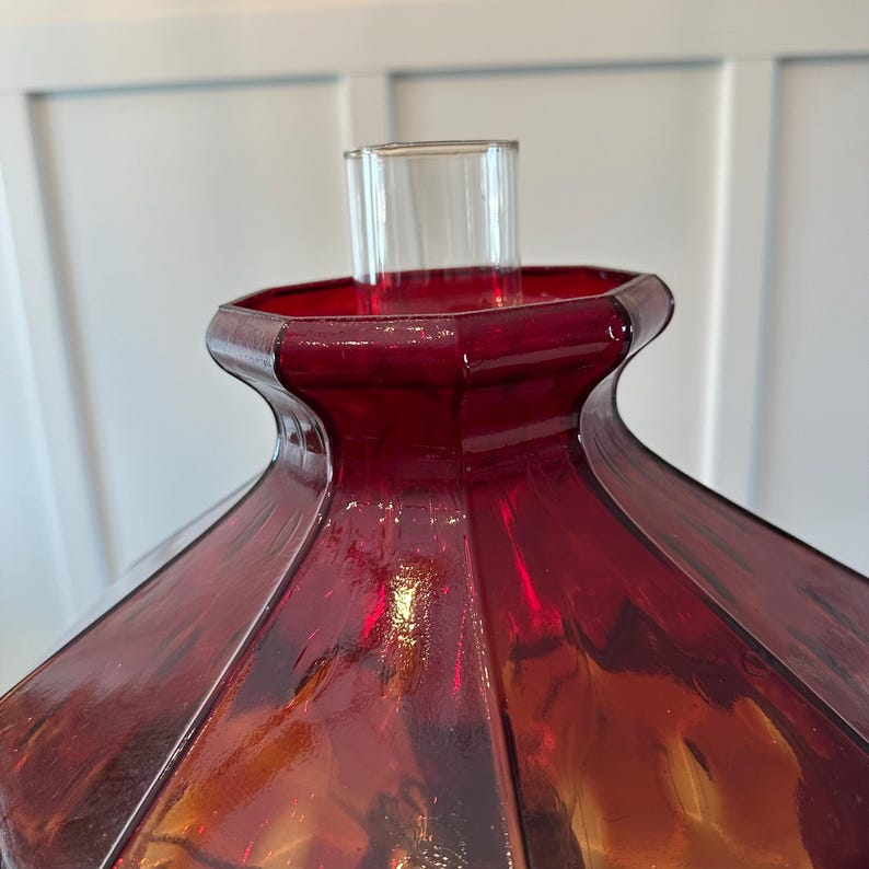 Antique RAYO Brass Oil Lamp Bubble Dot Glass Lamp Shade • Electrified ...