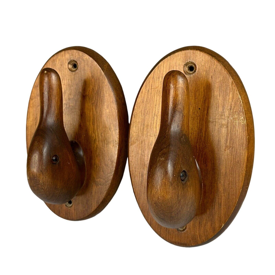 Vintage Wooden Ducks Gun Rack Cornwall Wood Maine Wall Hanging Hooks - Etsy