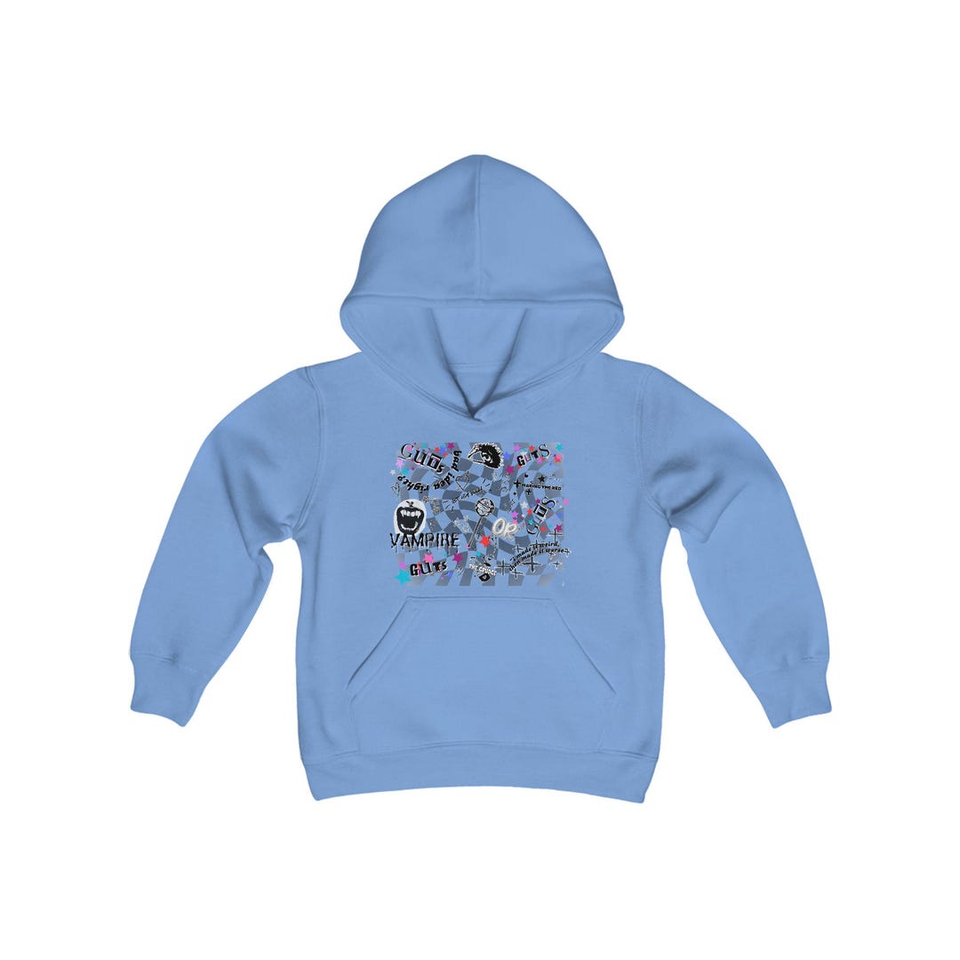 Youth Blend Olivia Rodrigo GUTS Tour Inspired Hooded Sweatshirt, Kids ...