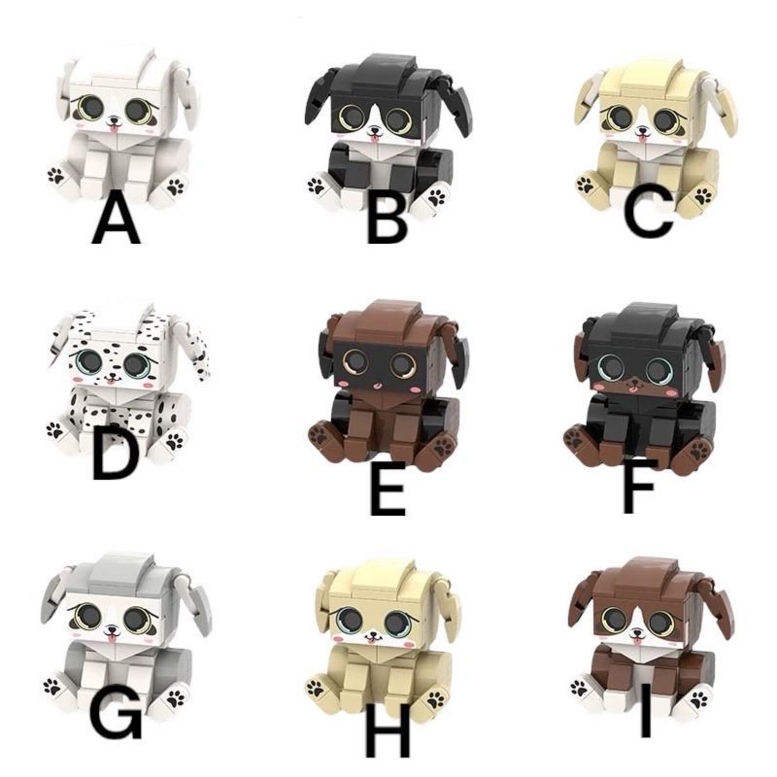 Custom Lego Block Minifigurines With Pets - Personalized Gifts Dog ...