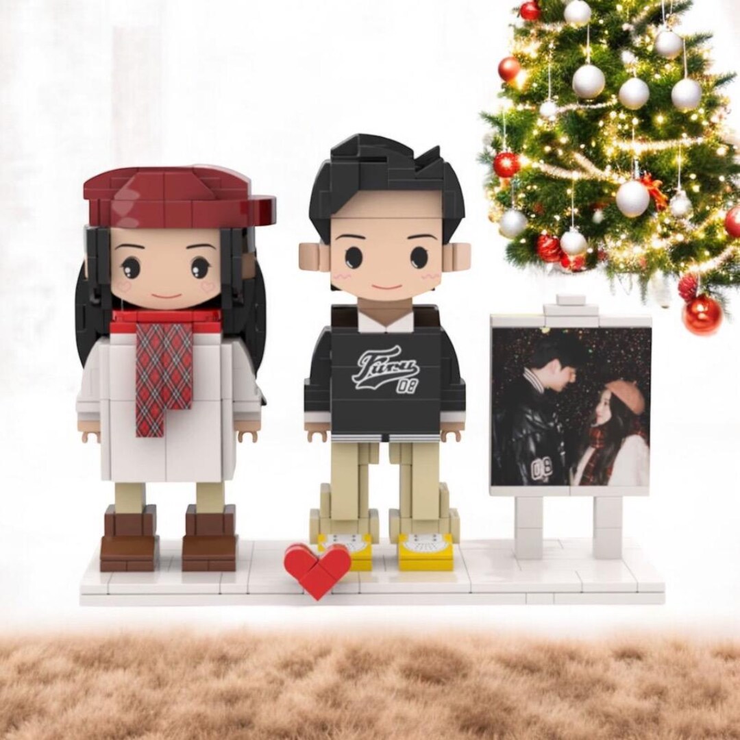 Custom Brick Figure With Photo Brick Custom – Personalized DIY Gift for ...