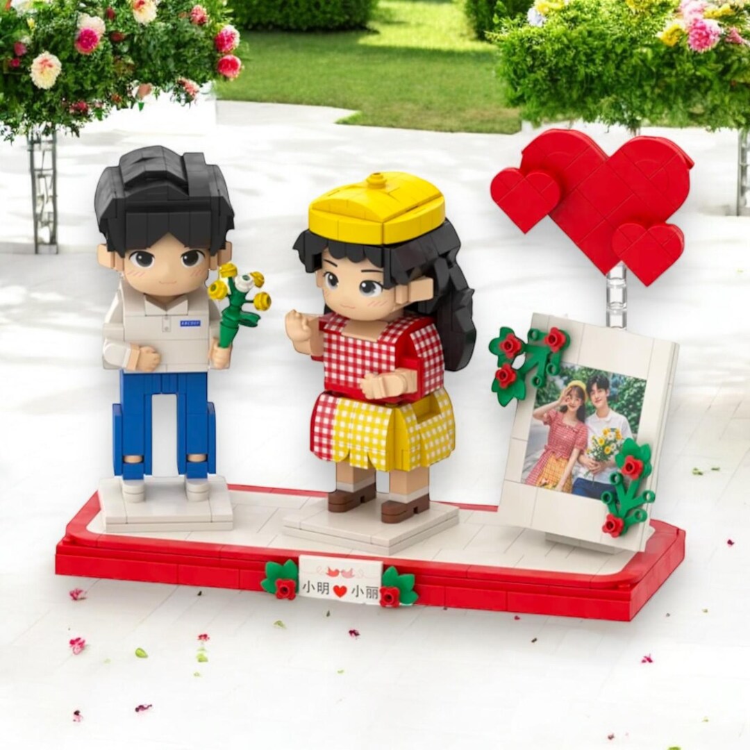 Custom Legos Couple Minifigures, Custom Gift for Weddings ...