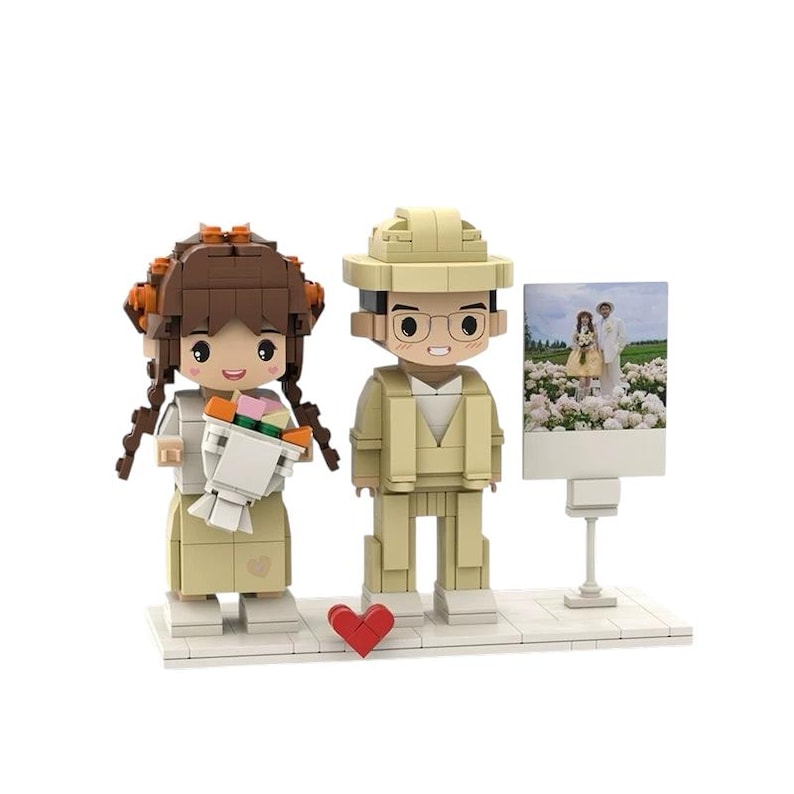 Custom Photo Brick LEGO Block Photo Portrait Full Body Figurines ...