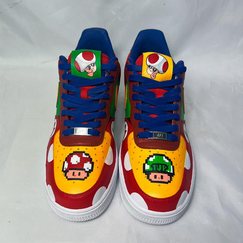 Air Force 1 •MARIO BROSS• - Etsy