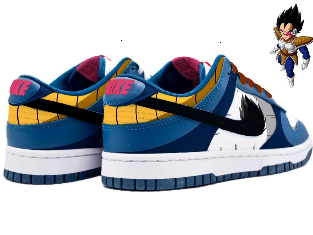 Nike Dunk •VEGETA• - Etsy