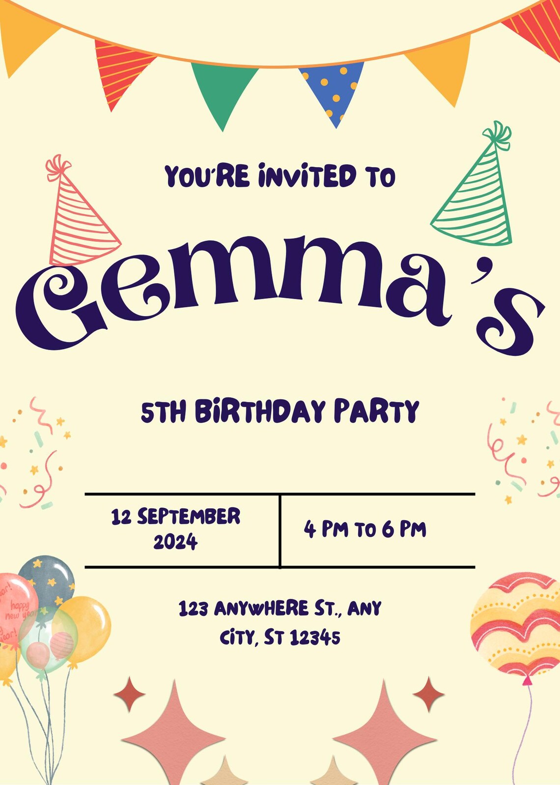 Birthday Invitation - Etsy