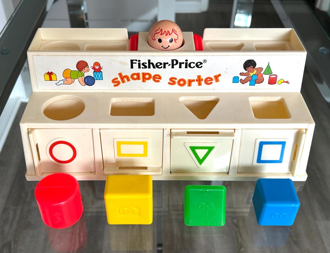 1974 Vintage Fisher Price Shape Sorter - Etsy