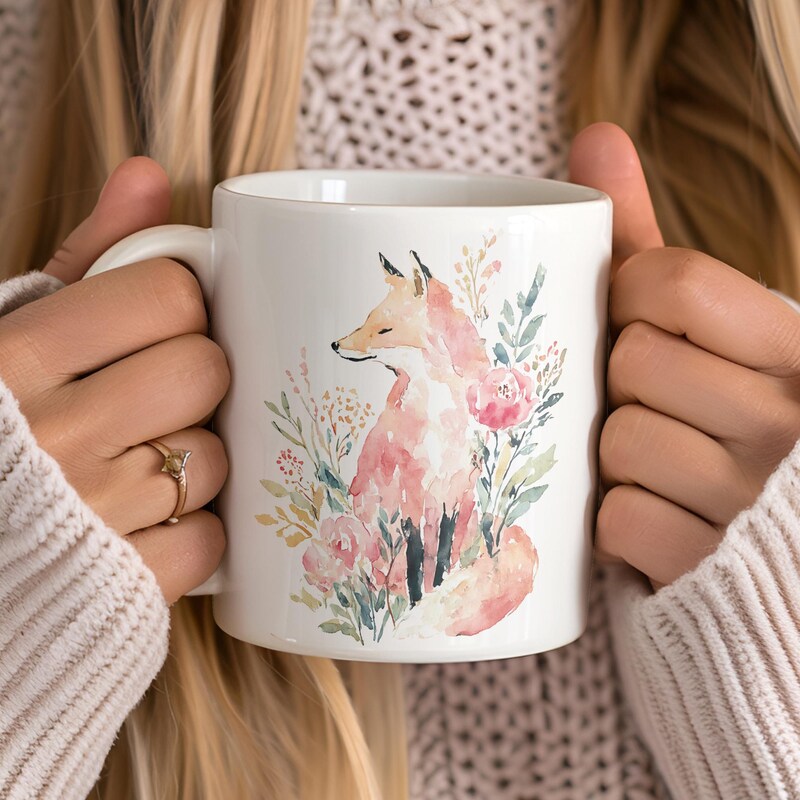 Fox Mug - Etsy