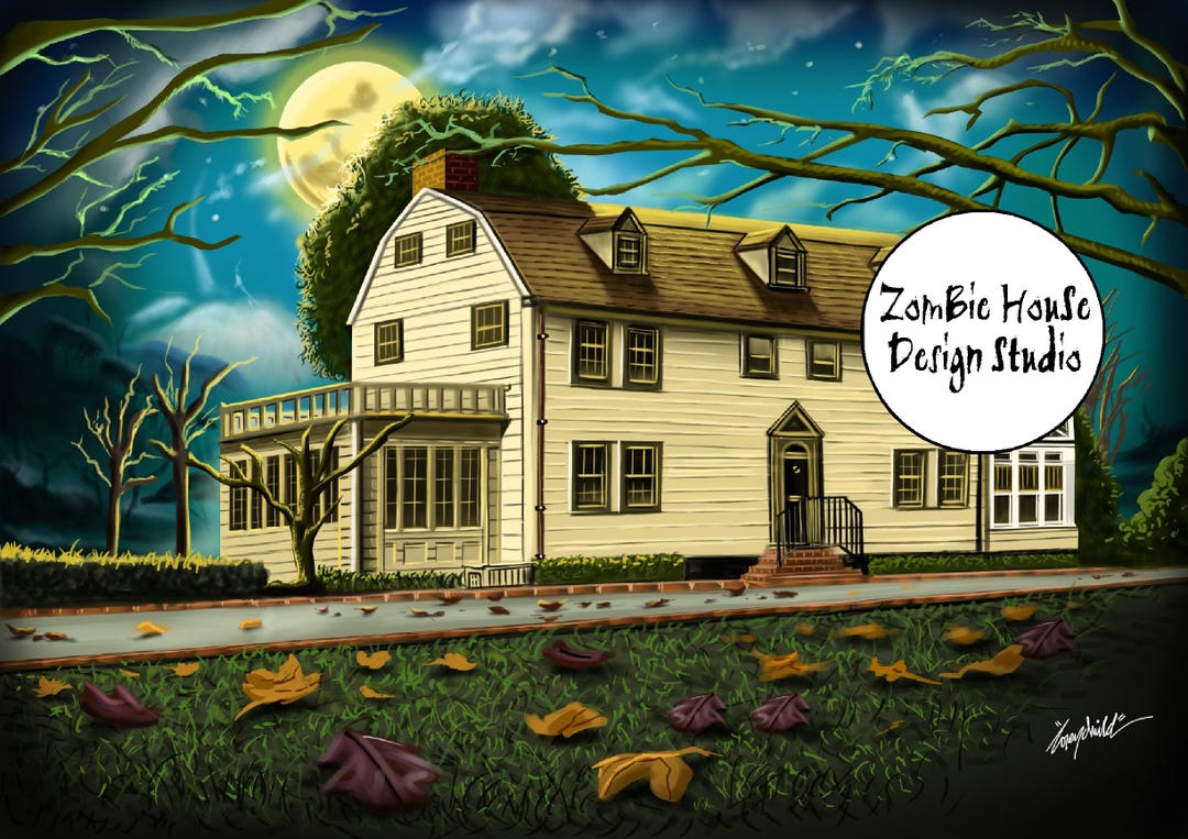 Amityville Amityville Horror Prints Murder House Haunted House Horror ...