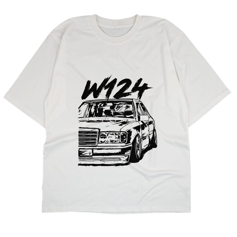 Mercedes-benz W124 Vintage T-shirt Comfortable & Stylish Design for ...