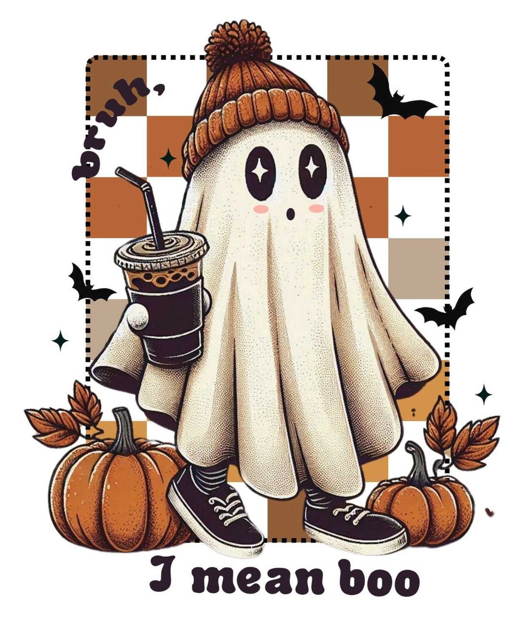 Bruh, I Mean Boo Ghost - Etsy