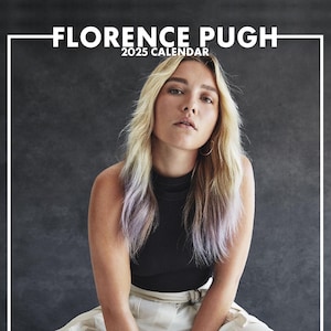 Florence Pugh 2025 Calendar - Etsy