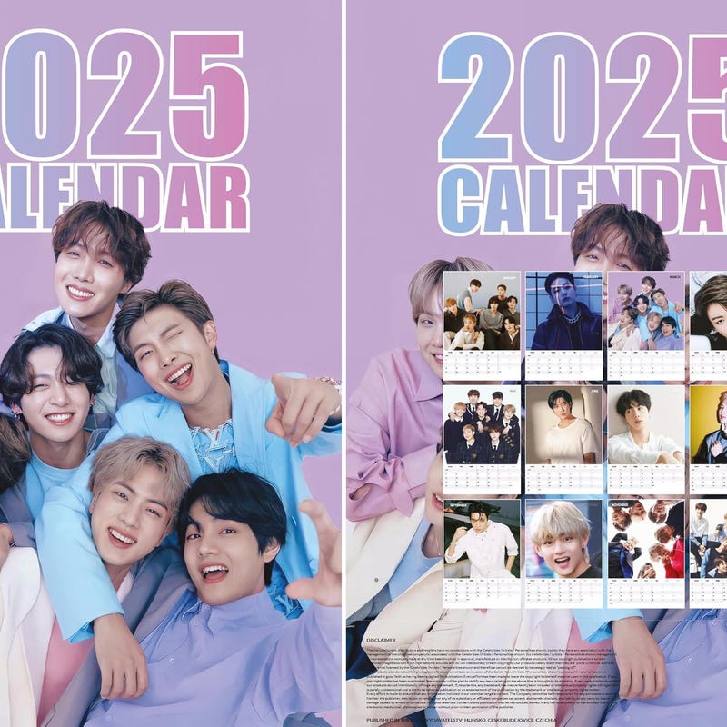 2025 Bts Calendar - Etsy