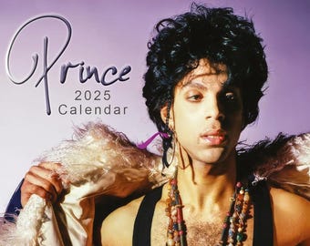 2025 Prince A3 Size Wall Calendar Planner - Etsy