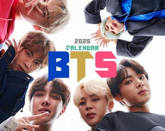 TAEHYUNG V BTS Desk Calendar 2025 Bts Calendar Taehyung V Calendar Bts ...