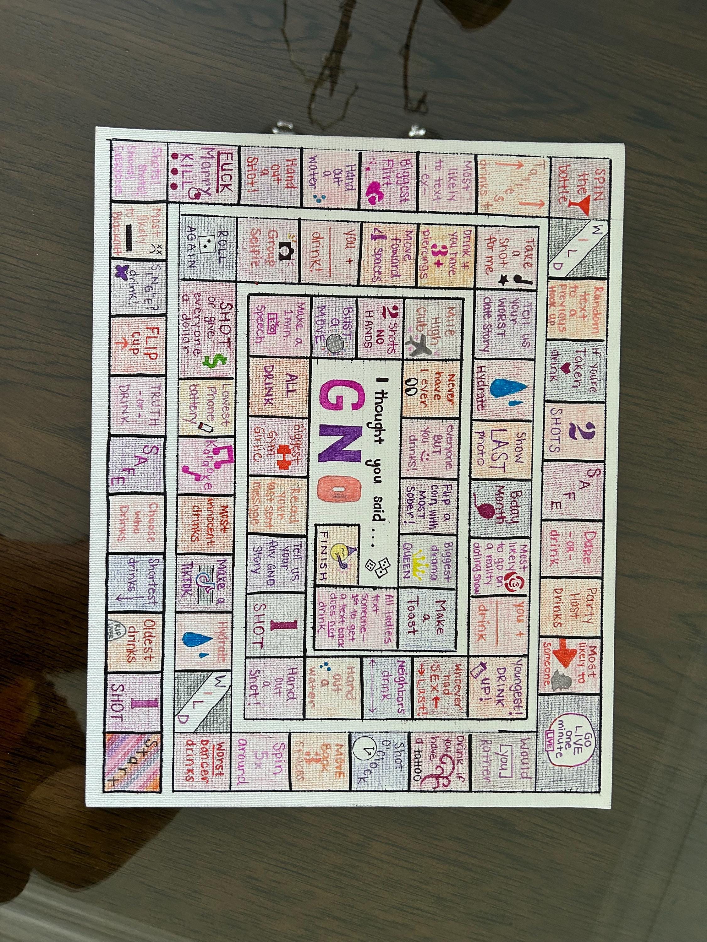 Personalized Board Games: Customized Gift, Party Game, Therapy Game ...