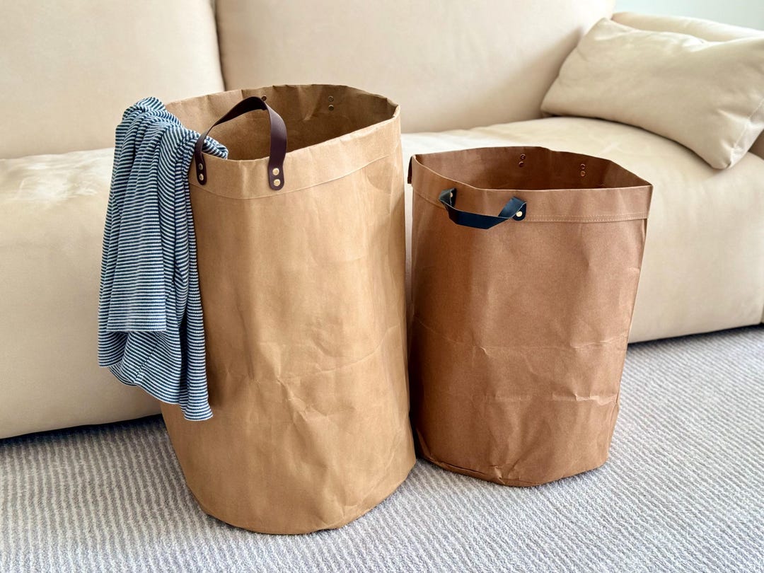 Washable Paper Laundry Hamper / Basket / Bag JUMBO Eco-friendly ...