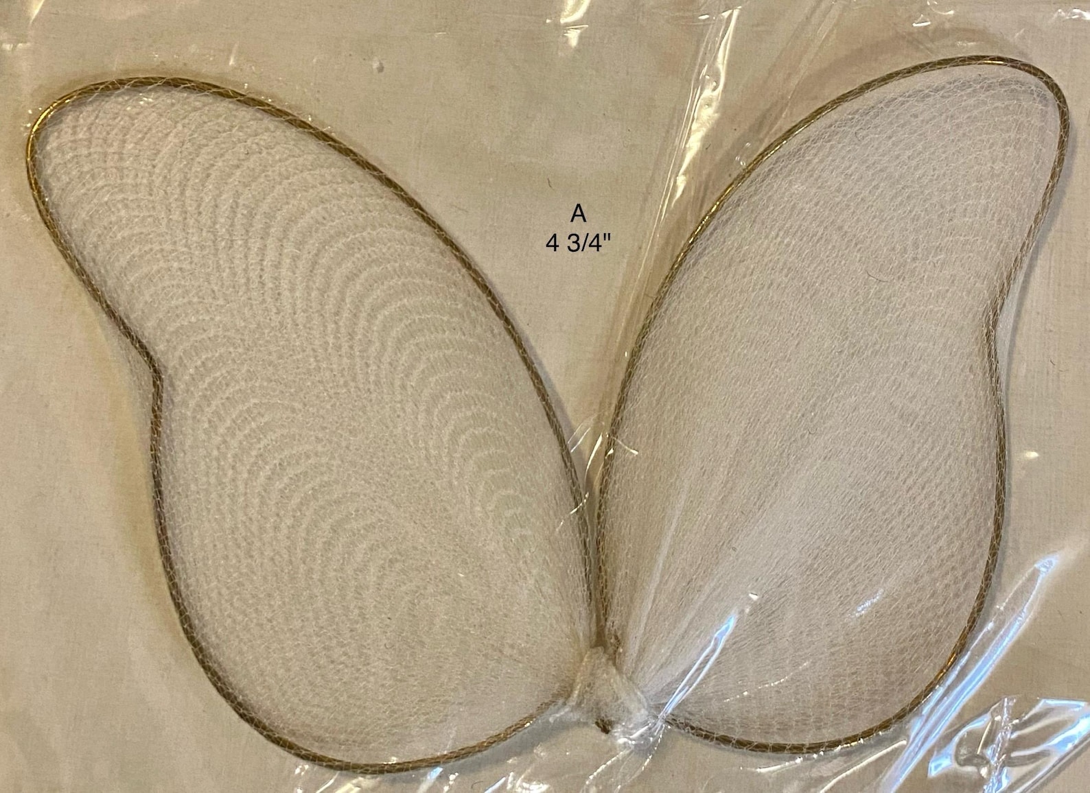 Angel Wings, off White Nylon Netting 4 3/4" Long, Craft Supplies - Etsy