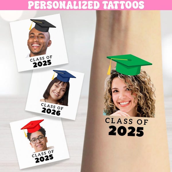 Graduation Tattoos - Etsy
