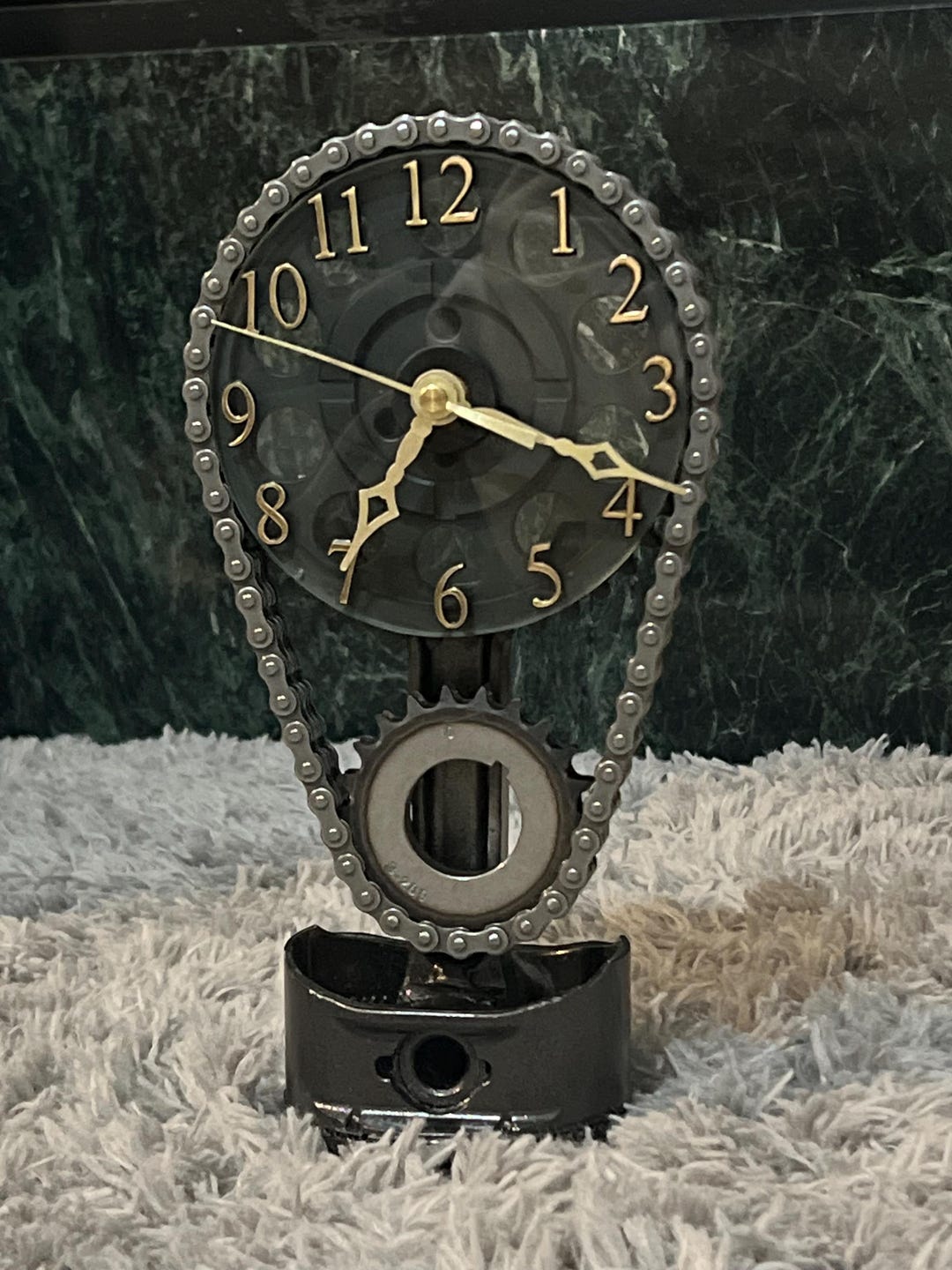 Battery Powered Timing Chain Clock - Etsy