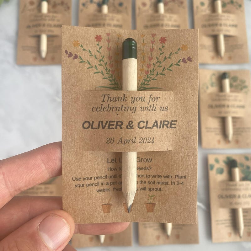 Pencil Flower Eraser - Etsy UK
