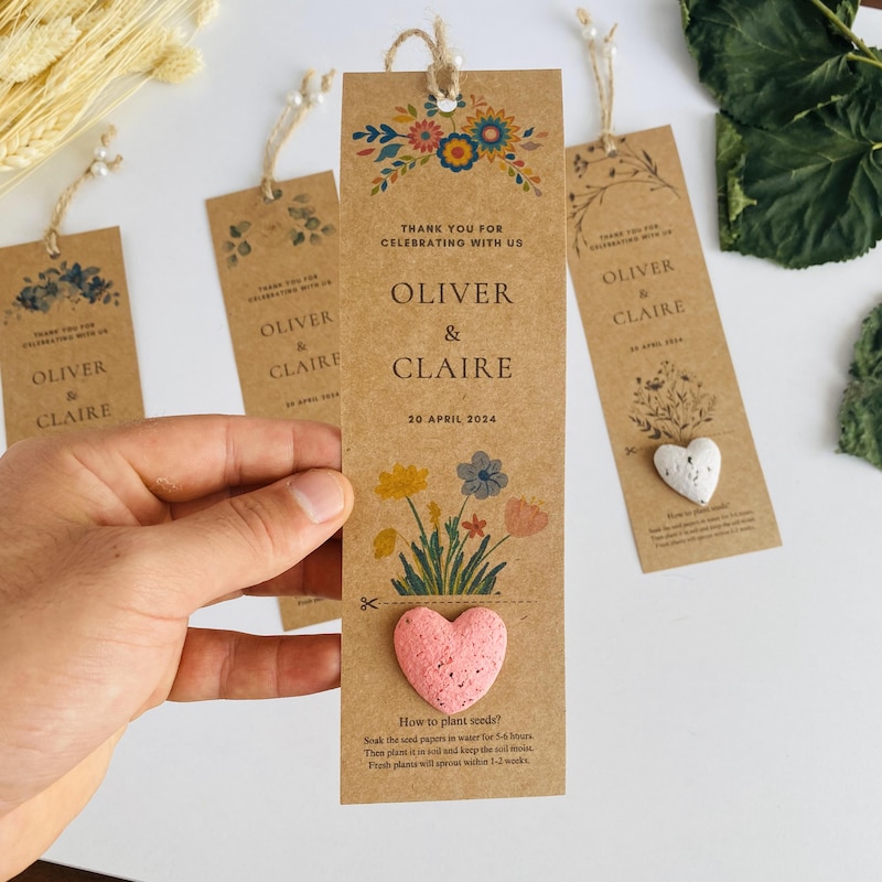 Plantable Seed Paper - Etsy