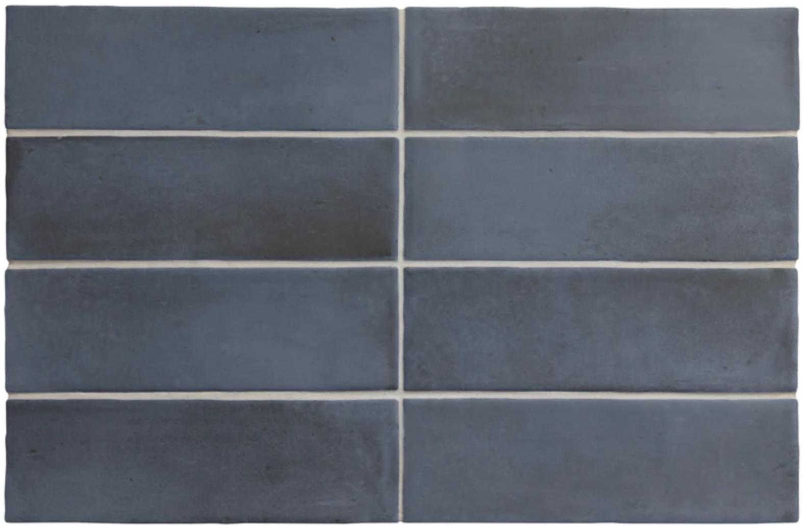 Blue Porcelain Subway Tile 2x6 Glossy or Matte for Floor or Wall - Etsy