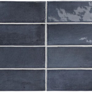 Blue Porcelain Subway Tile 2x6 Glossy or Matte for Floor or Wall - Etsy